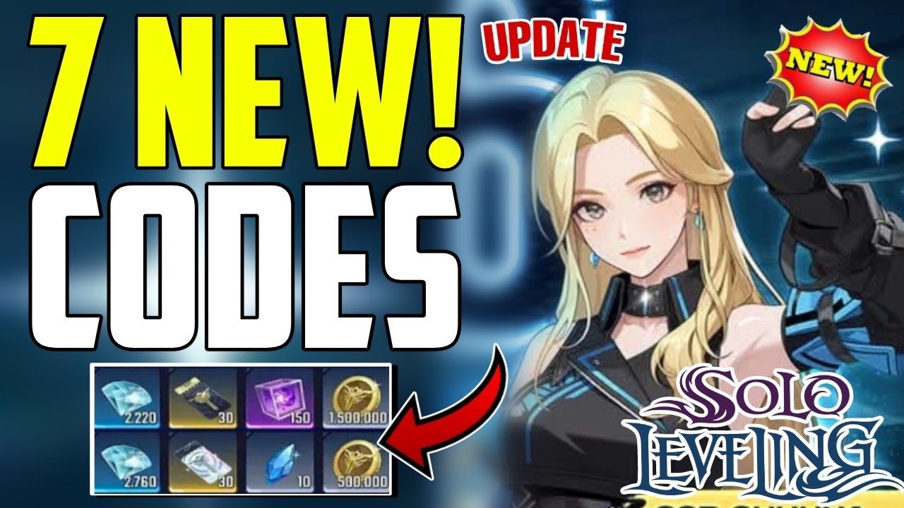 FRESH CODES USE NOW SOLO LEVELING ARISE REDEEM CODES 2025 - Solo ...